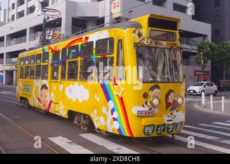 Sapporo Streetcar (Sapporo Shiden Stock Photo - Alamy