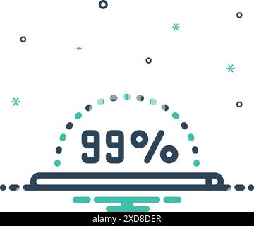 Icon for almost,nearly Stock Vector Image & Art - Alamy