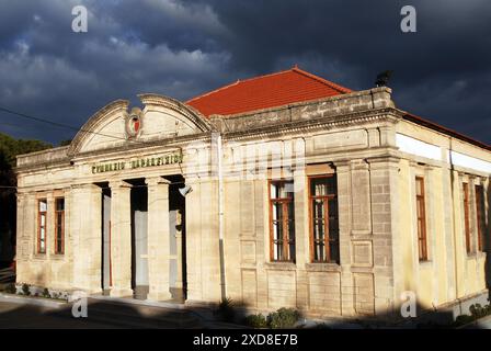 Greece, Dodecanese, Rhodes island Paradeisi village the old Italian ...