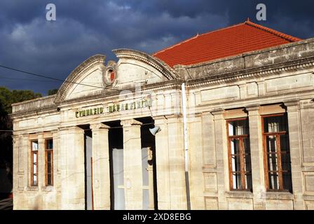Greece, Dodecanese, Rhodes island Paradeisi village the old Italian ...