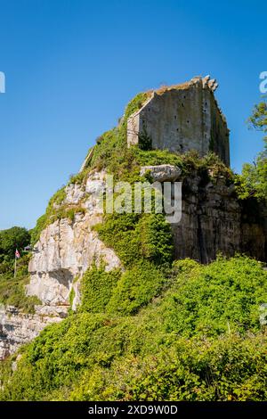 Rufus Castle Portland Dorset Stock Photo - Alamy