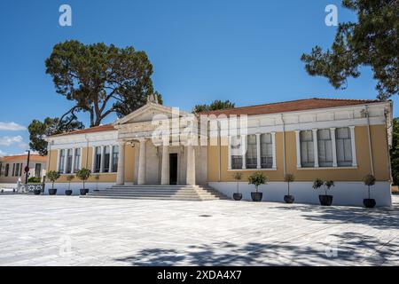 Paphos Town Hall. 28th October Square. Paphos, Paphos Cyprus Stock ...