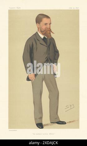 VANITY FAIR SPY CARTOON Lieutenant-Colonel John Palmer Brabazon 'Bwab ...