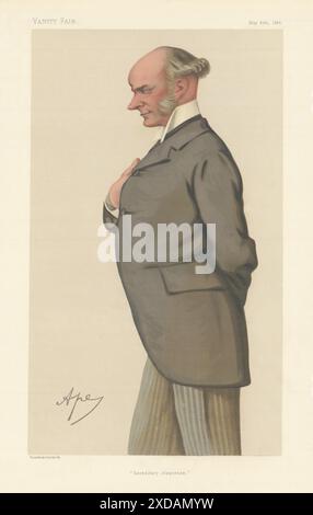 VANITY FAIR SPY CARTOON David Longfield Beatty 'A hard rider' Fox ...