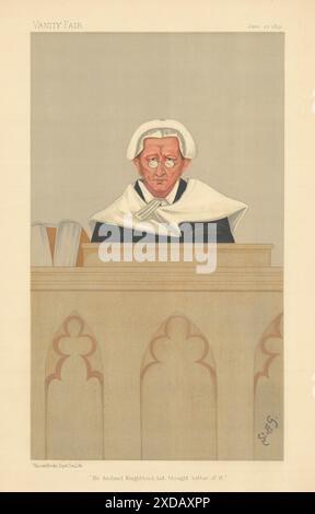 VANITY FAIR SPY CARTOON Justice George Farwell 'Powers' Judge. By FTD ...