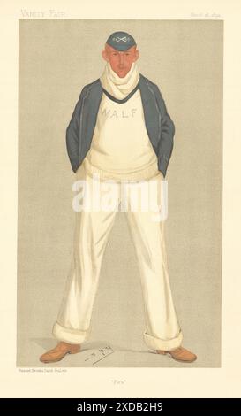 VANITY FAIR SPY CARTOON Alfred James Curnick 'Alfred' Fox hunters 1909 ...