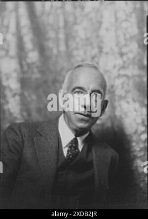 Hapgood, Mr., portrait photograph. Genthe photograph collection Stock ...