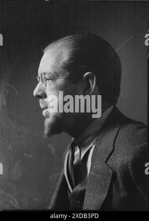 Unidentified man, possibly Mr. John Timken, portrait photograph. Genthe ...