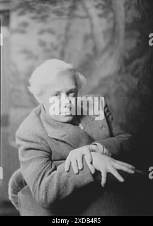 Walkowitz, Mr., portrait photograph. Genthe photograph collection Stock ...