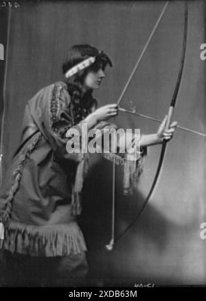 Morrison, Dorothy, Miss, in costume. Genthe photograph collection Stock ...