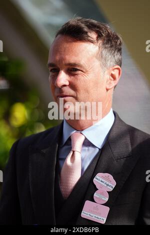 Francis Henri Graffard, trainer at Ascot Racecourse, Berkshire. Picture ...