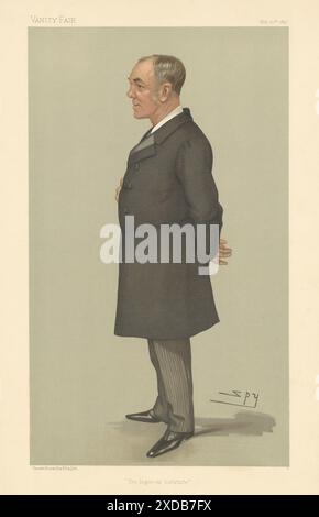 VANITY FAIR SPY CARTOON Capt Arthur Gooch 'Goochie' Men Of The Day 1882 ...