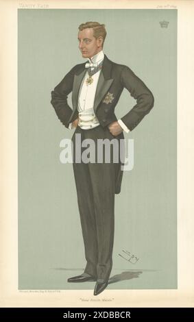 VANITY FAIR SPY CARTOON Beauchamp Paget-Seymour 'The swell of the Ocean ...