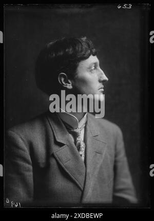 Portrait photograph of George Sterling Stock Photo - Alamy