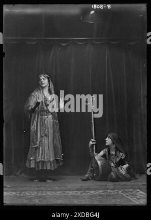 Devi, Ratan, and Roshanara, portrait photograph. Genthe photograph ...