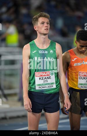 Barry Keane of Ireland competing in the men’s 10.000m final at the ...