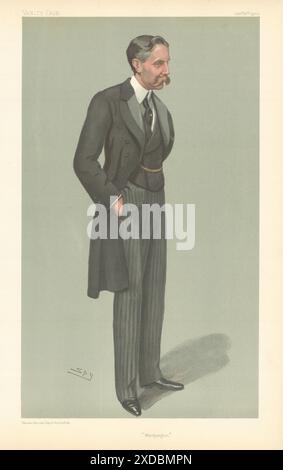 VANITY FAIR SPY CARTOON Michael Rimington. 'Descended from Edward ...