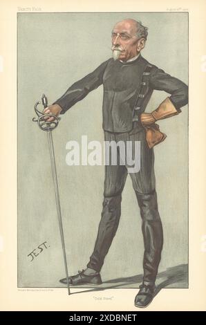 VANITY FAIR SPY CARTOON Captain John Rushworth Jellicoe 'Naval Ordnance ...