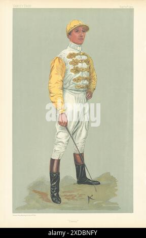 VANITY FAIR SPY CARTOON Daniel Godfrey 'Dan Godfrey' Music 1888 old ...
