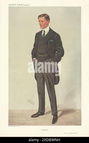 VANITY FAIR SPY CARTOON Frederick Harrison 'L & NWR' Railways 1894 old ...