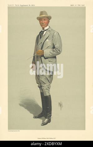 VANITY FAIR SPY CARTOON Colonel Robert Kingscote 'The Court' Military ...