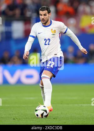Theo Hernandez of France in action during the FIFA World Cup Qatar 2022 ...