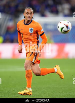 Netherlands's Xavi Simons in action during the UEFA Euro 2024 Group D ...