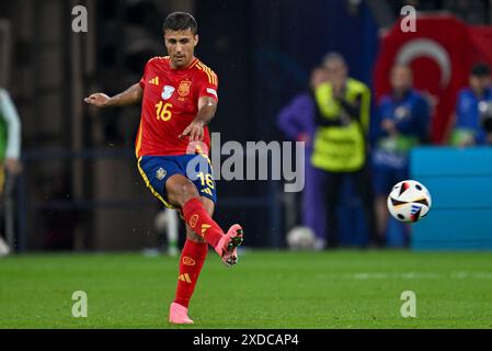 Rodri (Rodrigo Hernandez Cascante) (16) of Spain pictured during a ...
