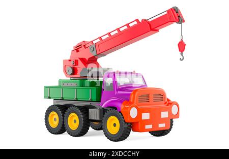 3D illustration and 3D rendering. Colored lights forming a futuristic ...