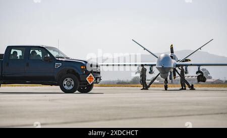 Weapons Airmen from the 163d Attack Wing, based at March Air Reserve ...