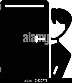 Icon for behind,peep Stock Vector Image & Art - Alamy