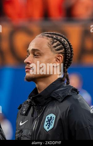 LEIPZIG, GERMANY - JUNE 21: Xavi Simons of the Netherlands during the ...