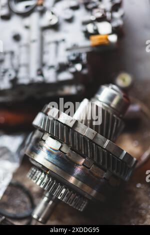 A closeup shot of a mechanic fixing his car outdoors Stock Photo - Alamy
