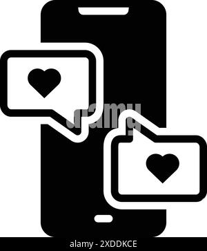Icon for conversation, gossip Stock Vector Image & Art - Alamy