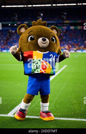 Albart, the official mascot of UEFA EURO 2024 during UEFA Euro 2024 ...