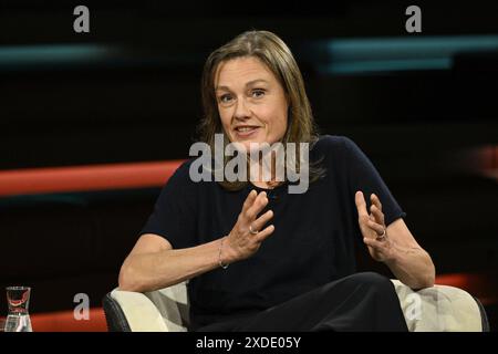 Katja Kraus Ex-Fußballspielerin 06/24 her Katja Kraus am 20. Juni 2024 ...