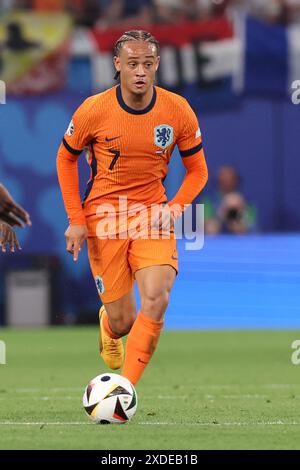 LEIPZIG - Xavi Simons of Holland during the UEFA EURO 2024 group D ...
