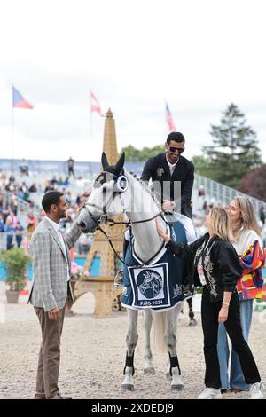 Humaid Abdulla Khalifa Al Muhairi of United Arab Emirates riding ...