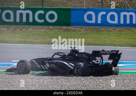 23 VOISIN Callum (gbr), Rodin Motorsport, Dallara F3 2025, action ...
