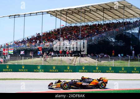 Lando Norris (GBR) McLaren on the drivers' parade. 26.10.2025. Formula ...