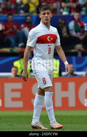 Arda Guler (Turkiye) in action during UEFA Euro 2024 - Turkiye vs ...