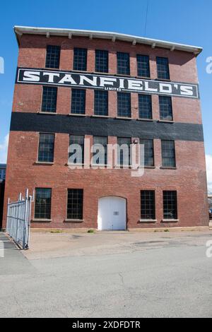 Stanfield's Limited building on Logan Street in Truro, Nova Scotia ...