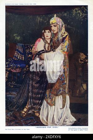 THE QUEEN OF SHEBA, Betty Blythe, 1921 Stock Photo - Alamy