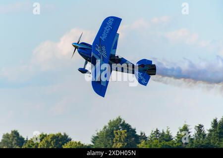 Jet Pitts S2S at Antidotum Air Show 2024 in Leszno, Poland Stock Photo ...