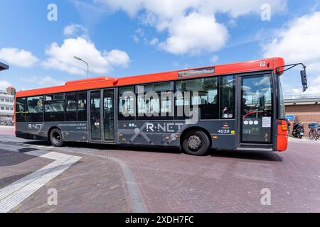 EBS R-Net Scania OmniLink bus in Hoorn, Netherlands Stock Photo - Alamy