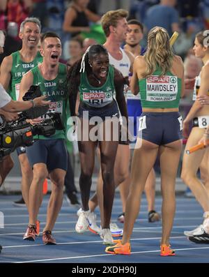 Rhasidat Adeleke, Sharlene Mawdsley, Chris O'Donnell and Thomas Barr of ...