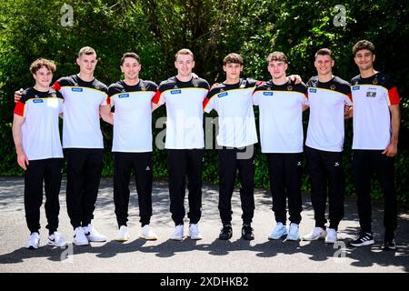 23 June 2024, Hesse, Rüsselsheim: Gymnastics: Nomination Olympic ...