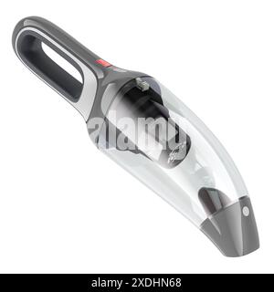 Handheld Vacuum Cleaner, Cordless Vacuum Cleaner. 3D rendering isolated ...