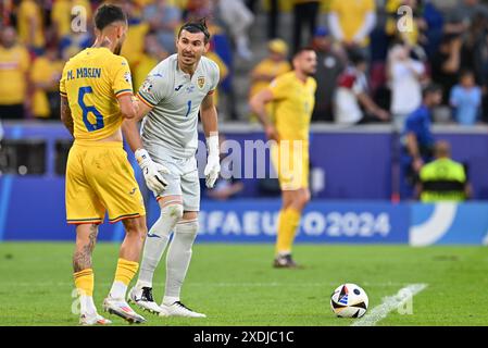 Marius Marin (6) of Romania pictured during a soccer game between the ...