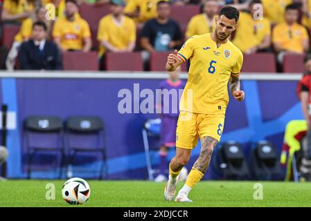 Marius Marin (6) of Romania pictured during a soccer game between the ...